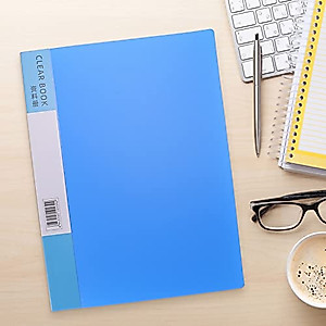 NUOBESTY Plastic Folders Filling Writing Size Home Holder Organizing File Accordion Materials Expanding Board Clip Folders Organizers Documents Files Folder Protectors Bag Cover Exam