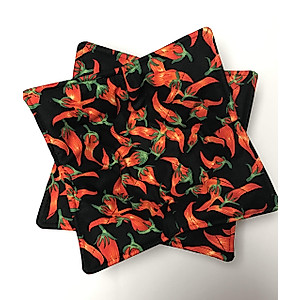 Two Chili Peppers Bowl Cozies, Bowl holders, 195