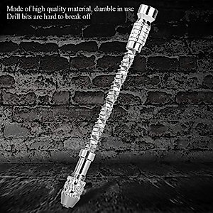 Marvellous Micro Screw Extractor, Mini Portable Small Hand Drill with 20pcs Drill Bits Tool Set Countersink Drill Bits Can Clip 0.8-3.0mm Drill Bits