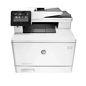 HP LaserJet Pro M477fnw Multifunction Wireless Color Laser Printer with Built-in Ethernet (CF377A)