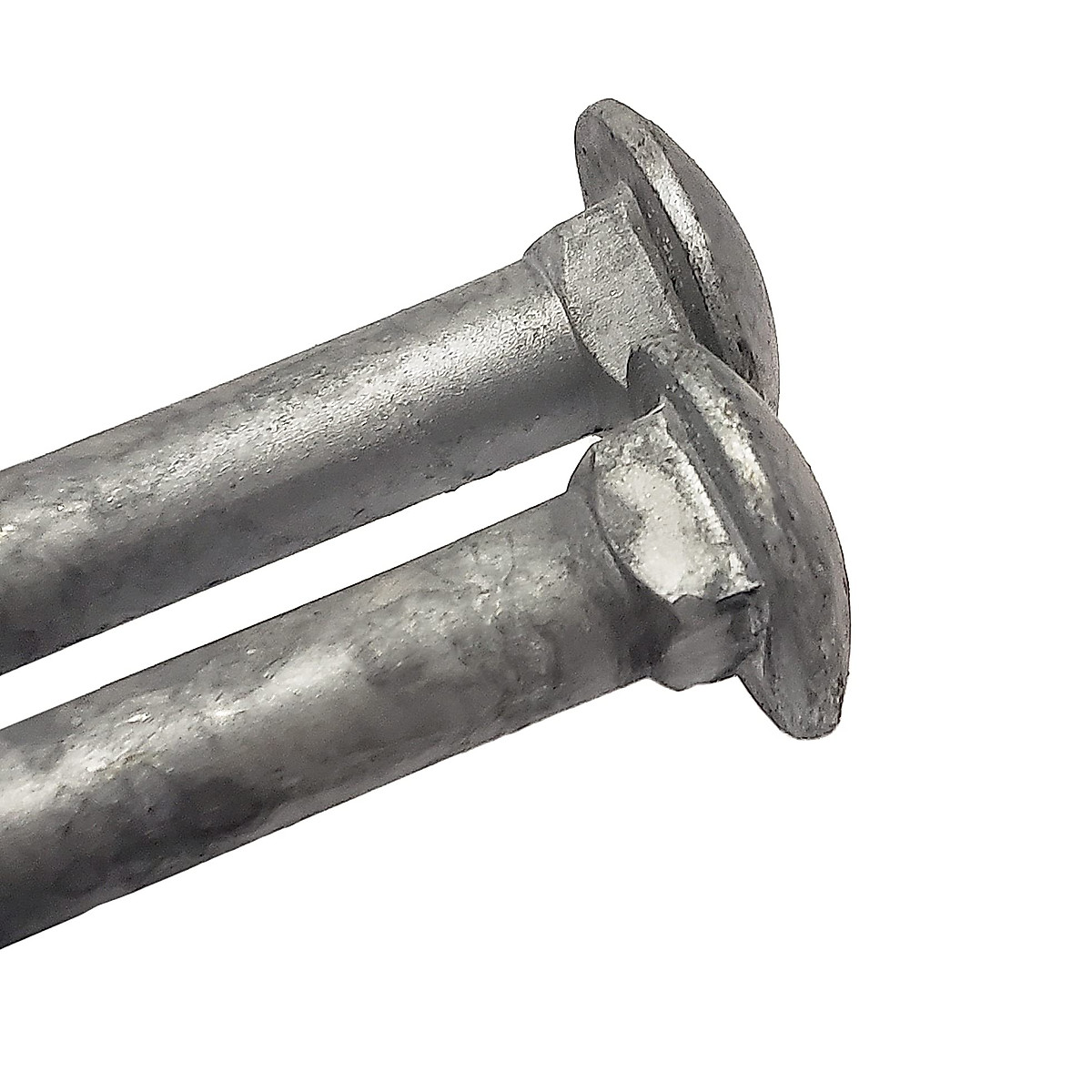 5/8" - 11 x 12 Carriage Bolt | Round Head | Hot Dip Galvanized | 10pcs Box