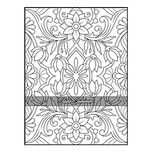 100 Amazing Patterns: An Adult Coloring Book with Fun, Easy, and Relaxing Coloring Pages