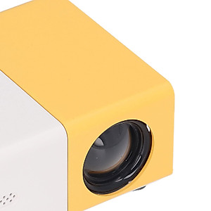 Mini Projector,1080P Portable Outdoor Movie Projector with 24-60inch Projection Size, HDMI USB LED Porjector for Home Theater, Outdoor Camping (US Plug)