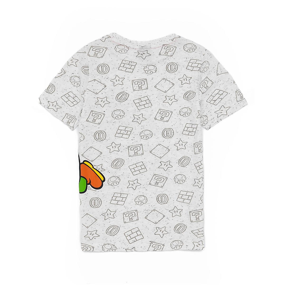 Super Mario Nintendo and Yoshi Boy's Kids Grey Character T-Shirt Top 9-10 Years