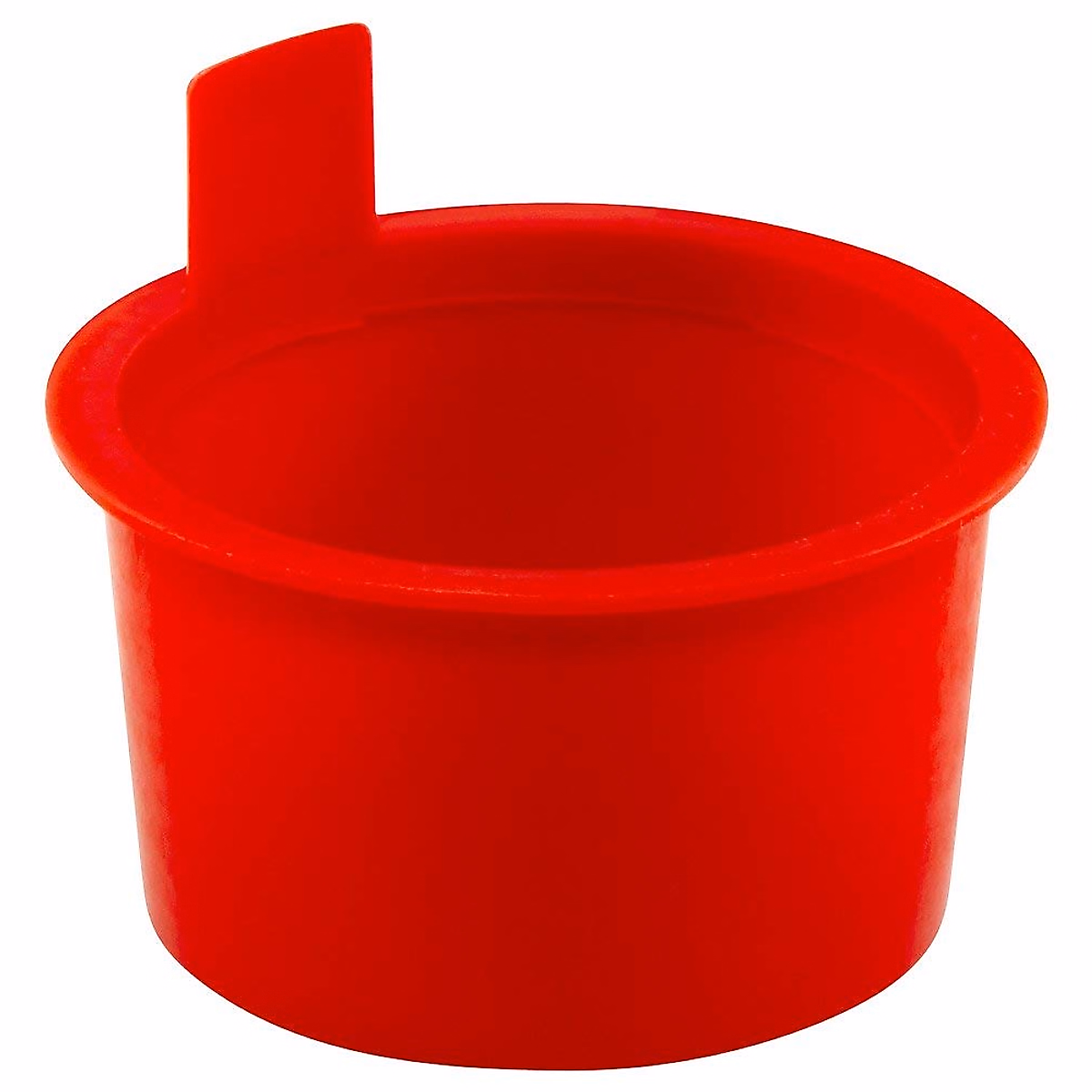 Caplugs L-8X L Series – Plastic Lift-Tab Tapered Plug, 200 Pack, Red LD-PE, Cap OD 0.88" x Plug ID 0.755" Hole Protection, Leak Prevention, Masking, Painting, Powder Coating, Plating (99394639)
