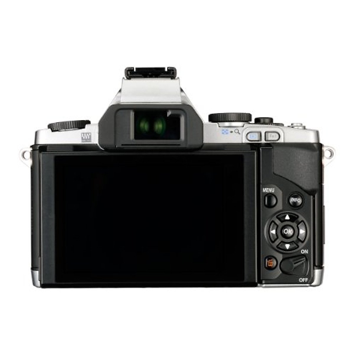 Olympus OM-D E-M5 16MP Live MOS Interchangeable Lens Camera with 3.0-Inch Tilting OLED Touchscreen and 12-50mm Lens (Silver) - International Version (No Warranty)