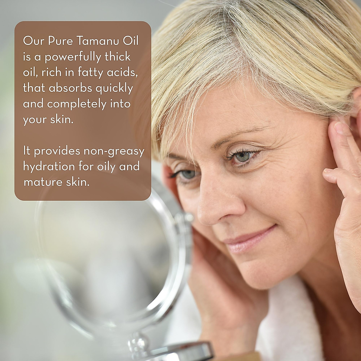 Pure Body Naturals Cold Pressed Tamanu Oil, 4 Fl Oz - Calms Irritated Skin - Moisturises Dry Scaly Skin