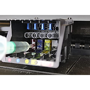 Printhead Hospital Printer Cleaning Kit for Canon Hewlett Packard HP Deskjet Officejet Photosmart - 5 oz | Easy to use kit to Clear Printer nozzles