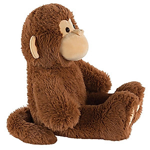 Vermont Teddy Bear Stuffed Monkey - Oh So Soft Monkey Stuffed Animal, Plush Toy, Brown, 18 Inch