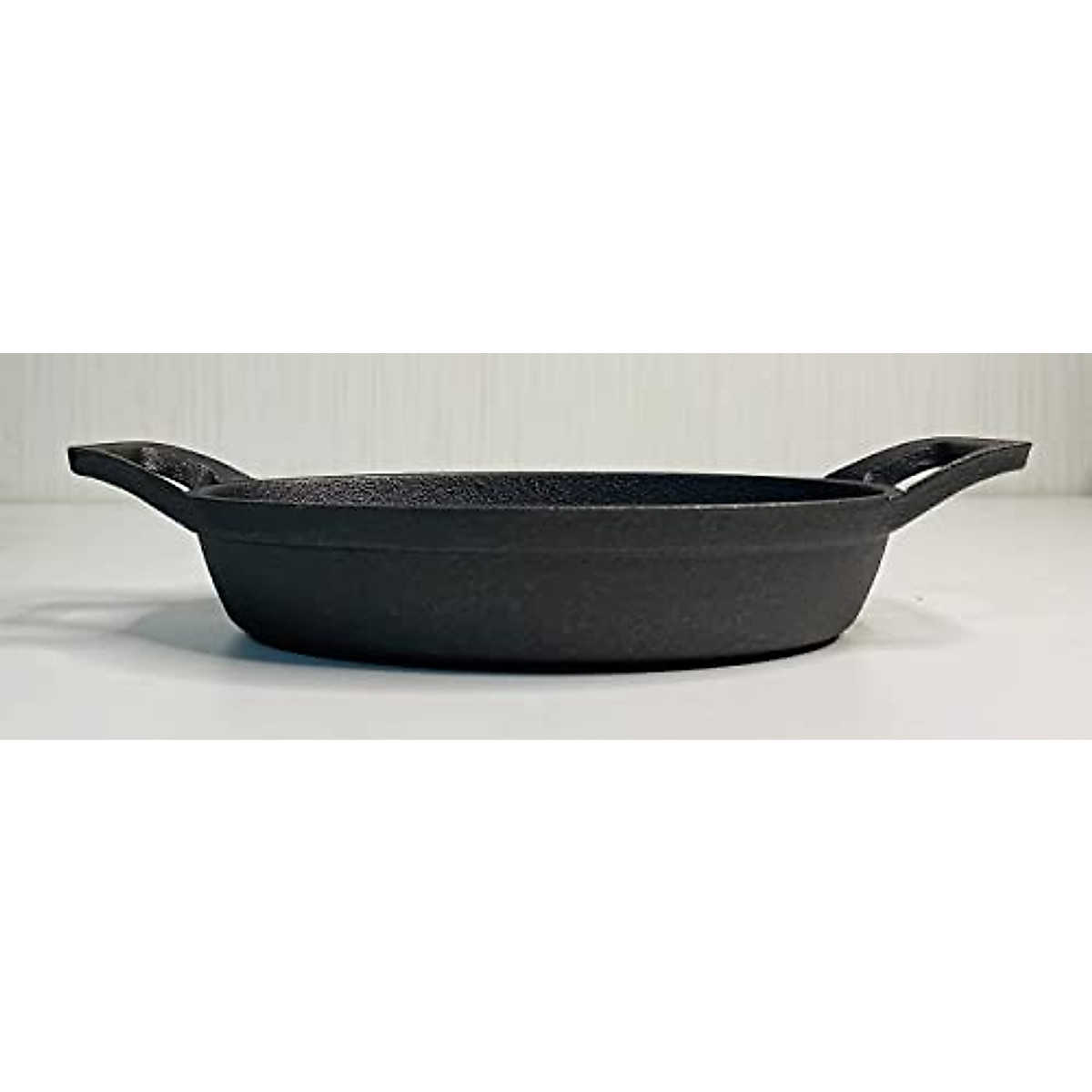 HAWOK Cast Iron Mini Oval Serving Dish 6.1 inchx 3.85 inch set of 4……