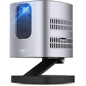 Wi-Fi Mini Projectors,150 ANSI Lumen Portable Projector,Native 1080p Full HD Resolution,110 Inch Picture,Movie Projector, Grey (TYY)