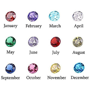 EBAT Angel Wings Ring for Women Angels Wing Birthstone Rings Mothers Day With 3 Birthstones Mother Daughter Ring Infinity Personalized Engraved Custom Name Sterling Silver Mom (1)