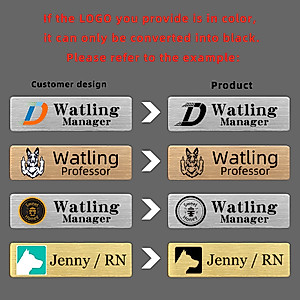 Personalized Metal Name Tags - Custom Engraving Solutions