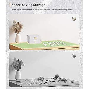 Jewelry Box Organizer for Women Girls, 3 Layer White PU Leather Jewelry Storage Case with 2 Removable Drawers, Mirror, Key Lock and 4 Pcs Jewelry Bags for Rings, Earrings, Necklace, Bracelet