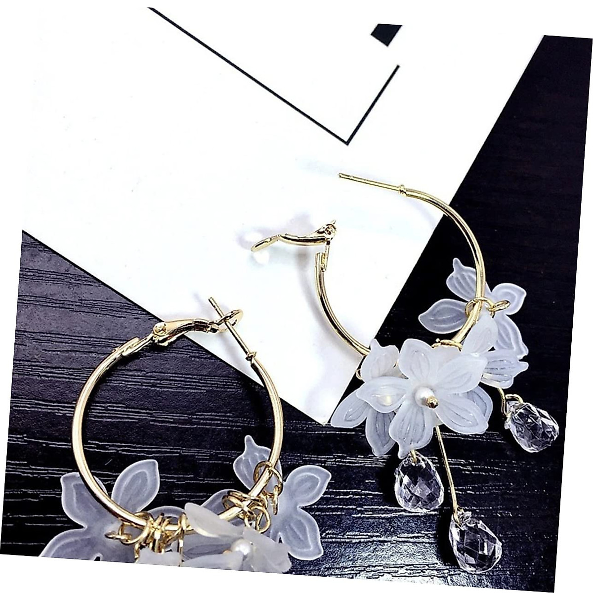 VILLCASE 3sets Earring Hoops for Jewelry Crafting Women's Earring Studs Earring Making Kit Alloy Round Hoops Jewelry Supplies 96pcs*3