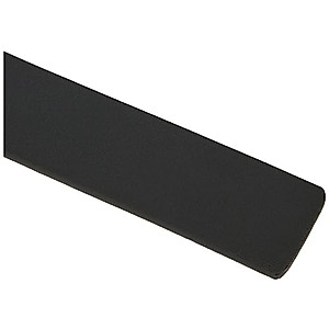 Armani Exchange Men's Leather Wide Logo Belt Buckle, black/phantom, 38