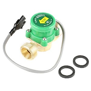Hilitand Water Flow Sensor Switch HT-120 AC 220V G3/4"-3/4" Thread Water Pump Flow Sensor Switch for Shower Flow Water Heater