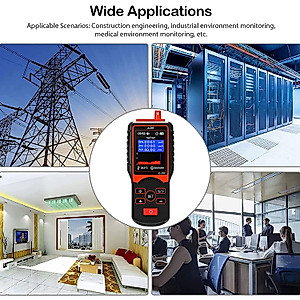 Geiger Counter, Electromagnetic Radiation Detector, Portable Handheld Digital Electromagnetic Radiation Detector with Backlight LCD Display JD-3001 Test Equipment for X-ray Computers Tv Phones