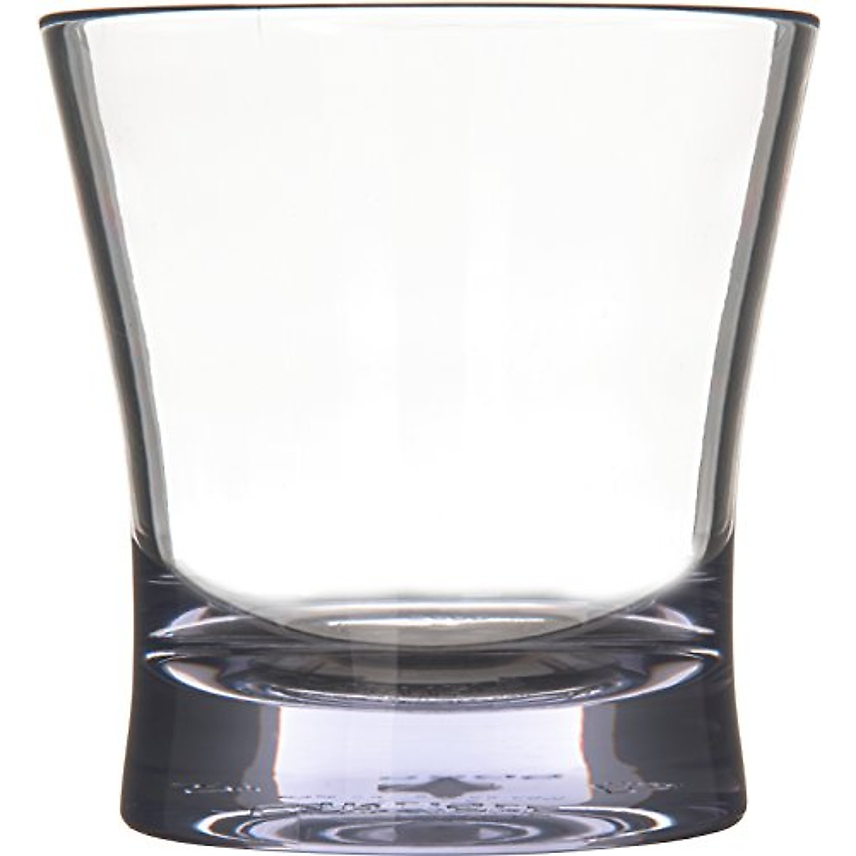 Carlisle FoodService Products Alibi Rocks Glass for Restaurant, Kitchen, and Bar, Plastic, 9 Ounces, Clear