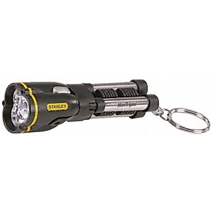 Stanley 0-95-112 Linterna MaxLife 369 LED Trípode, Black