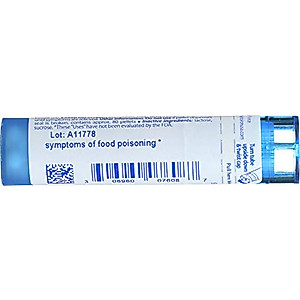 Boiron Arsenicum Album, 6C Pellets, 80 Count Tube, Homeopathic Medicine for Food Poisoning