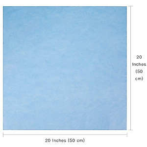 Loveinside Wrapping Tissue Paper - 8 Color Rainbow Tissue Paper Bulk for Wrap, Art Crafts, DIY, Pack Bags - 20 x 20 inches - Total 120 Sheets, Light Rainbow