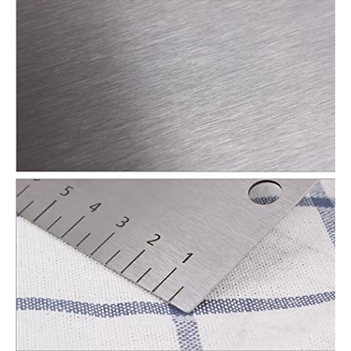 12 Inch Cake Scraper Smoother, Stainless Steel Cake Bench Scraper Decorating Tools for Icing Frosting Cream Edge - Adjustable Kitchen Spatula for Mousse, Cheese, Cream Cake (Purple)