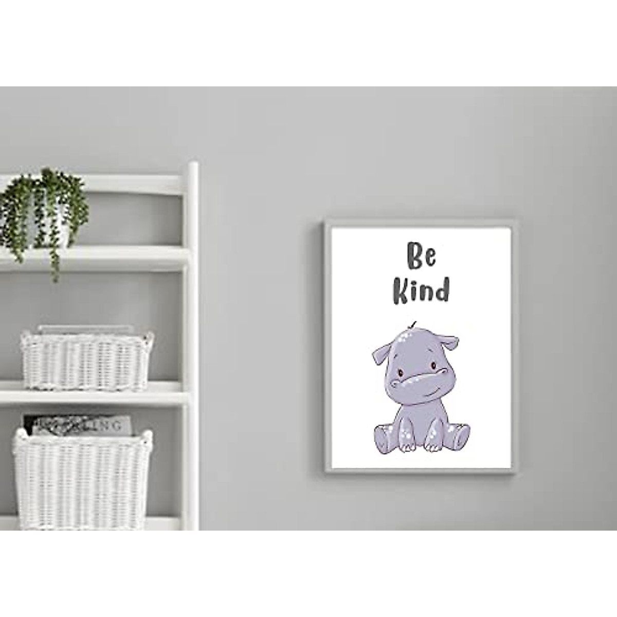 Safari Nursery Decor for Baby Boys Newborn, Set of 6 Unframed 8x10 Inch Jungle Themed Neutral Prints for Baby Room Classroom Birthday Wall Decor, Extra Thick Motivational Quotes Poster Made to Last