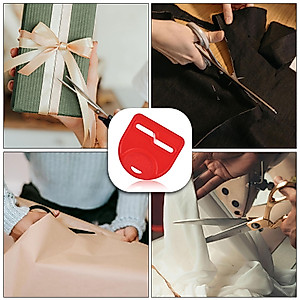 2pcs Scissor Sharpener Tool, Handheld Small Sharpening Scissors Tool Fabric Hair Scissors Sharpener Scissors Sharpening Accessories for Repair Quickly Sharpen Dull Blades(Red)