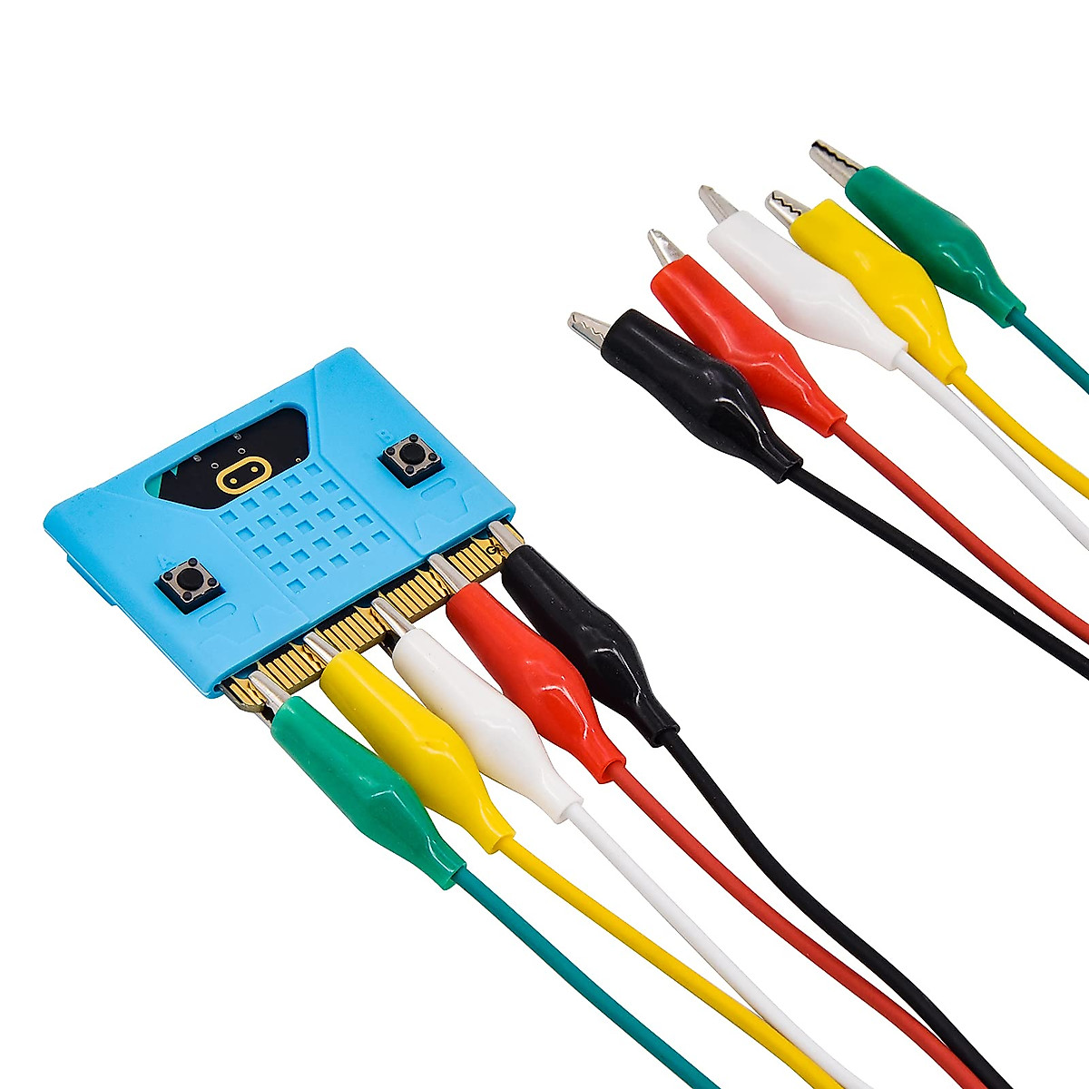 KEYESTUDIO Basic Starter Kit for BBC Micro bit V2, Graphical Programming Built-in Compass, Buttons, LED Matrix Display + Battery Holder & USB Cable for Microbit