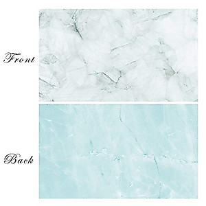 Flat Lay Backdrops Marble Photography Backgrounds Paper 3 Pack Kit 22x34Inch/ 56x86cm Double Sided Photo Props Rolls for Food Product Jewelry Tabletop Blog Pictures, 6 Pattern…