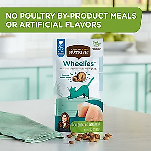 Rachael Ray Nutrish Wheelies Cat Treats, Chicken, 2.2 Ounces (Pack of 12)