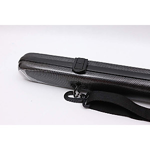 yinfente Violin Cello Bow Case Bow Bag Carbon Fiber Violin Bow Cases Strong Light Hold 2pcs Bow (black)