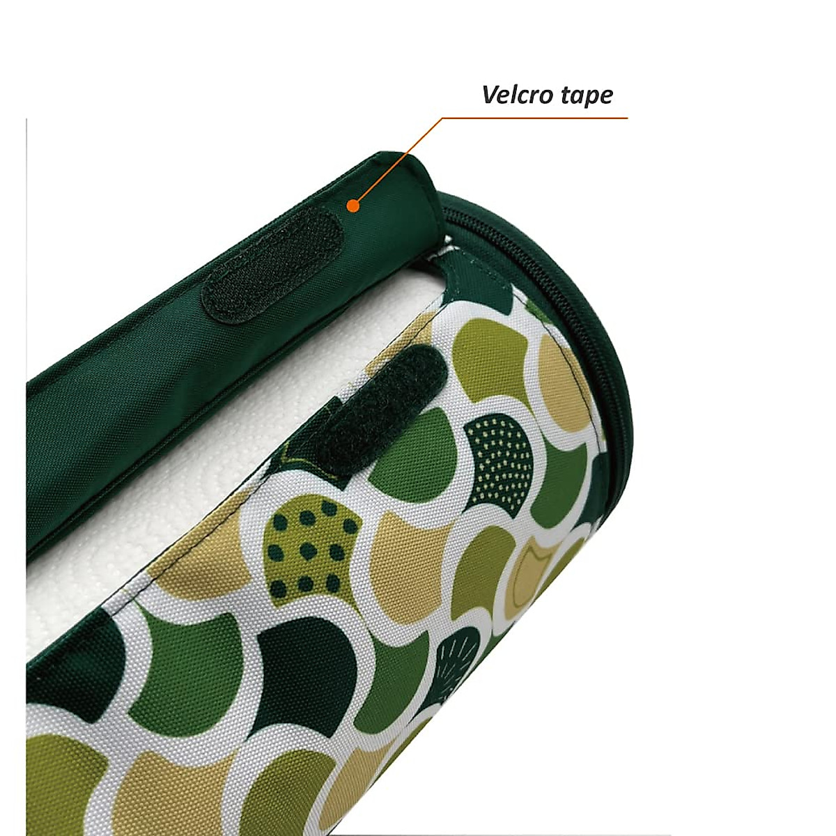 Olve Kitchen Paper Towel Holder Hanging Paper Towel Dispenser Cover for Kitchen, Camping Outdoor (Green)