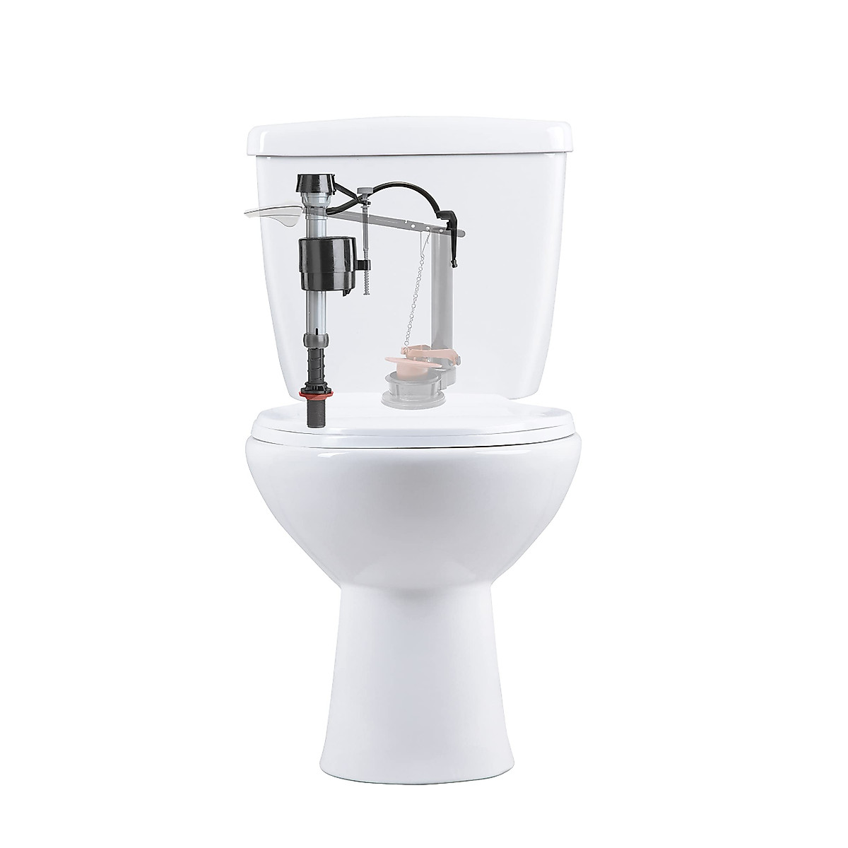 Fluidmaster K-400A-5004 Universal Toilet Fill Valve and 2 in. Toilet Flapper Repair Kit