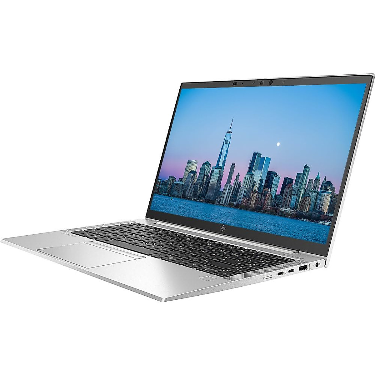 HP EliteBook 840 G8 Business Laptop, 14" FHD Display, Intel Core i7-1165G7, 16GB RAM, 512GB SSD, Backlit Keyboard, FP Reader, SC Reader, HDMI, Webcam, Wi-Fi 6, Windows 11 Pro, Silver
