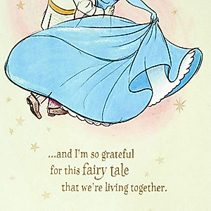 Hallmark Disney Valentines Day Card, Anniversary Card, Love Card (Our Fairy Tale)