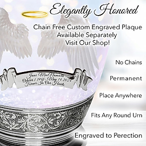 Guardian Angel Cremation Urn for Human Ashes Adult Female for Funeral, Burial & Home - Urns for Ashes Adult Large Urns for Mom & Cremation Urns for Women Guardian Angel Urn