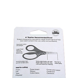 Fiskars Scissors Blunt-tip Safety-Edge Blades w/Sheath (Purple)