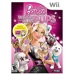 Barbie Groom And Glam Pups Wii
