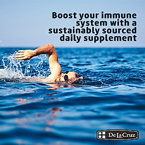 De La Cruz Cod Liver Oil Liquid - Pure Wild-Caught Icelandic Fish Oil 4 FL OZ (118 mL)