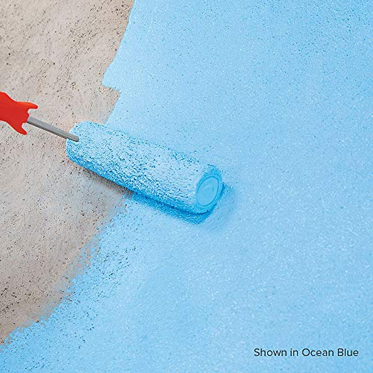 INSL-X Waterborne, Semi-Gloss Acrylic Pool Paint, Ocean Blue, 1 Gallon