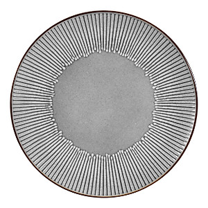 Pfaltzgraff Arlie Gray 12 Piece Dinnerware Set, Service for 4, Gray