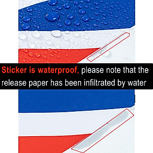 Paileco Front Fender Side Scuttles Decal Graphics Sticker (Grunge Union Jack Flag) for R55 R56 R57