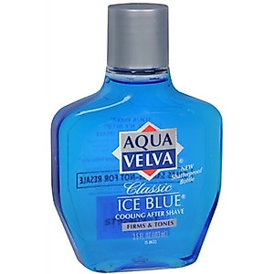 Aqua Velva Classic Ice Blue Cooling After Shave 3.50 oz (Pack of 2) by Aqua Velva