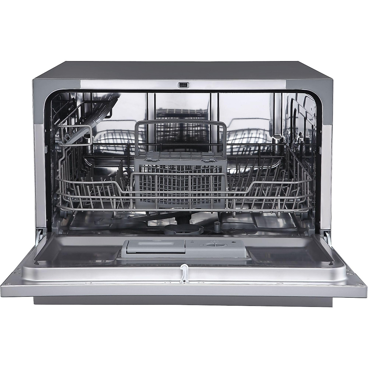 EdgeStar DWP63 21-5/8 Inch Wide 6 Place Setting Countertop Dishwasher - Silver