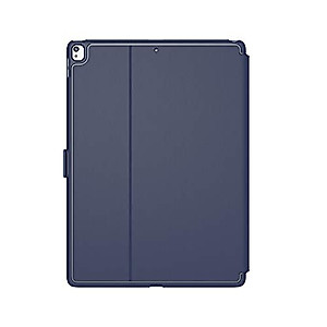 Speck Products Compatible Case for Apple iPad 9.7-inch (2017/2018, also fits 9.7-inch iPad Pro, iPad Air 2/Air), Balance FOLIO Case and Stand, Marine Blue/Twilight Blue