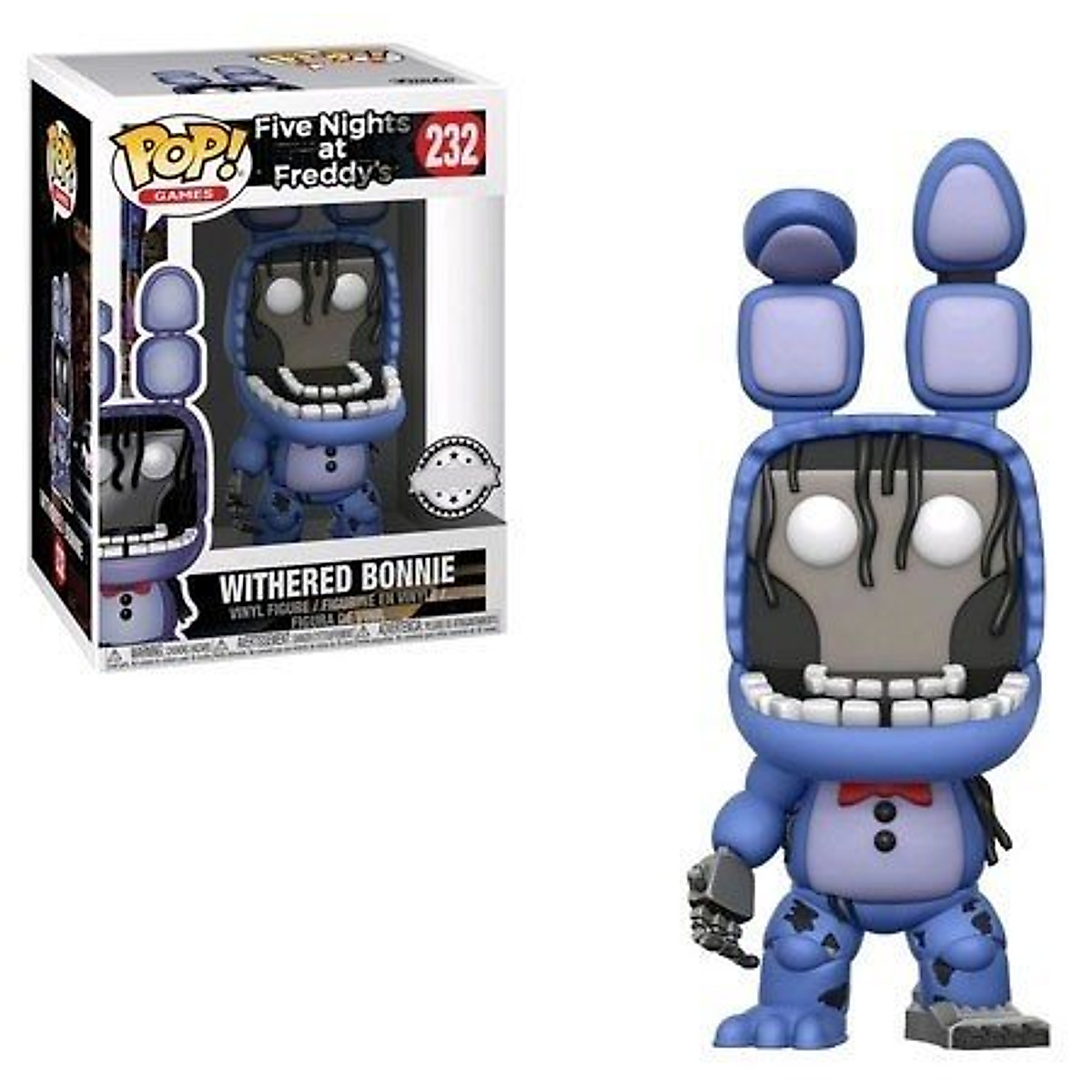 Funko Pop! Games: Five Nights at Freddys - Withered Bonnie Walmart Exclusive