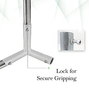 Simond Store Canopy Fittings Kit for 10’X 10’ Frame Slant Roof, Low Peak Connectors for Carport Frame Boat Shelter Outdoor Canopies Party Tents Garage Batting Cage Garden Shade