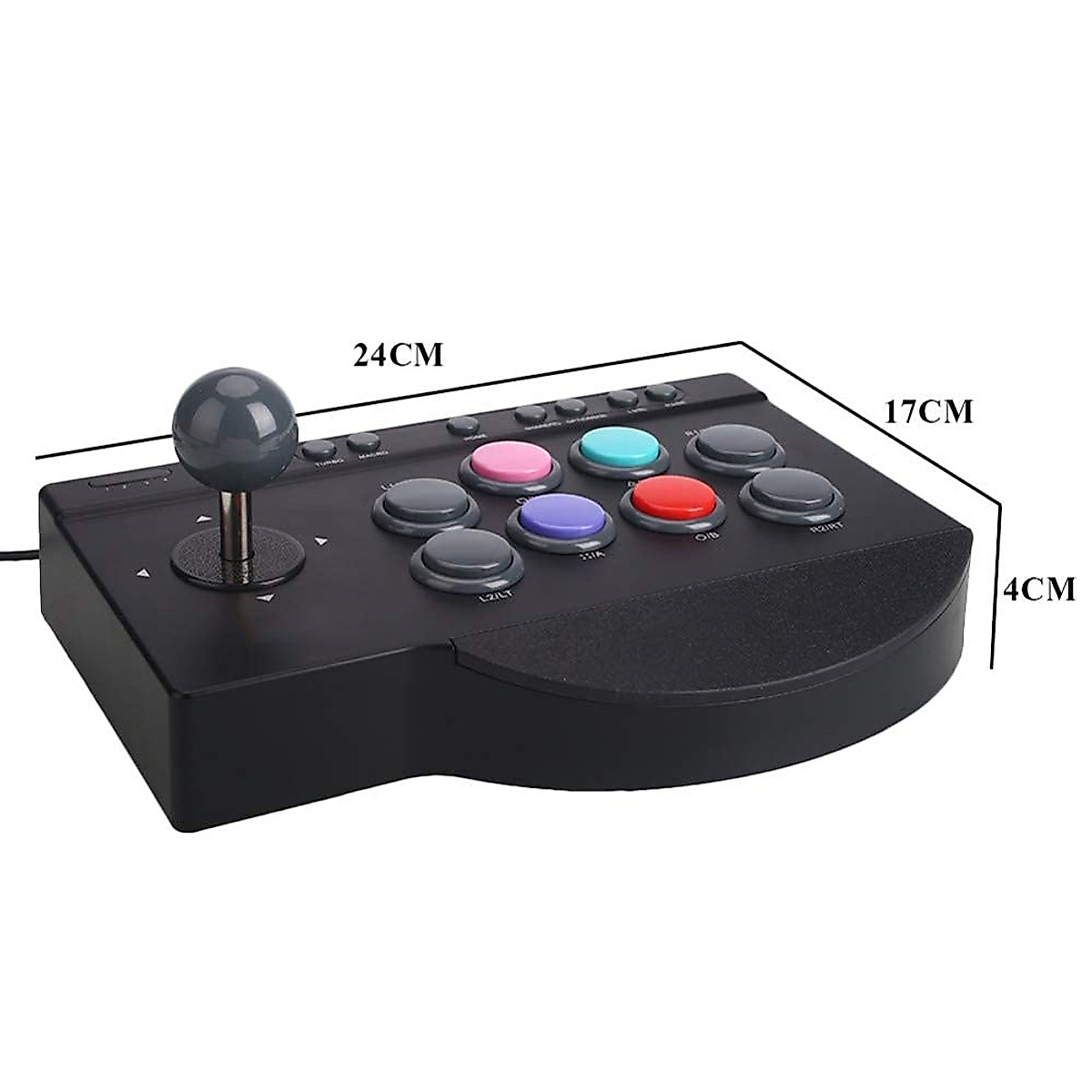 PXN 0082 Arcade Fight Stick Street Fighter Arcade Joystick for PC/PS4/PS3/XBOX S/X Nintendo Switch/PC Windows Game Rocker
